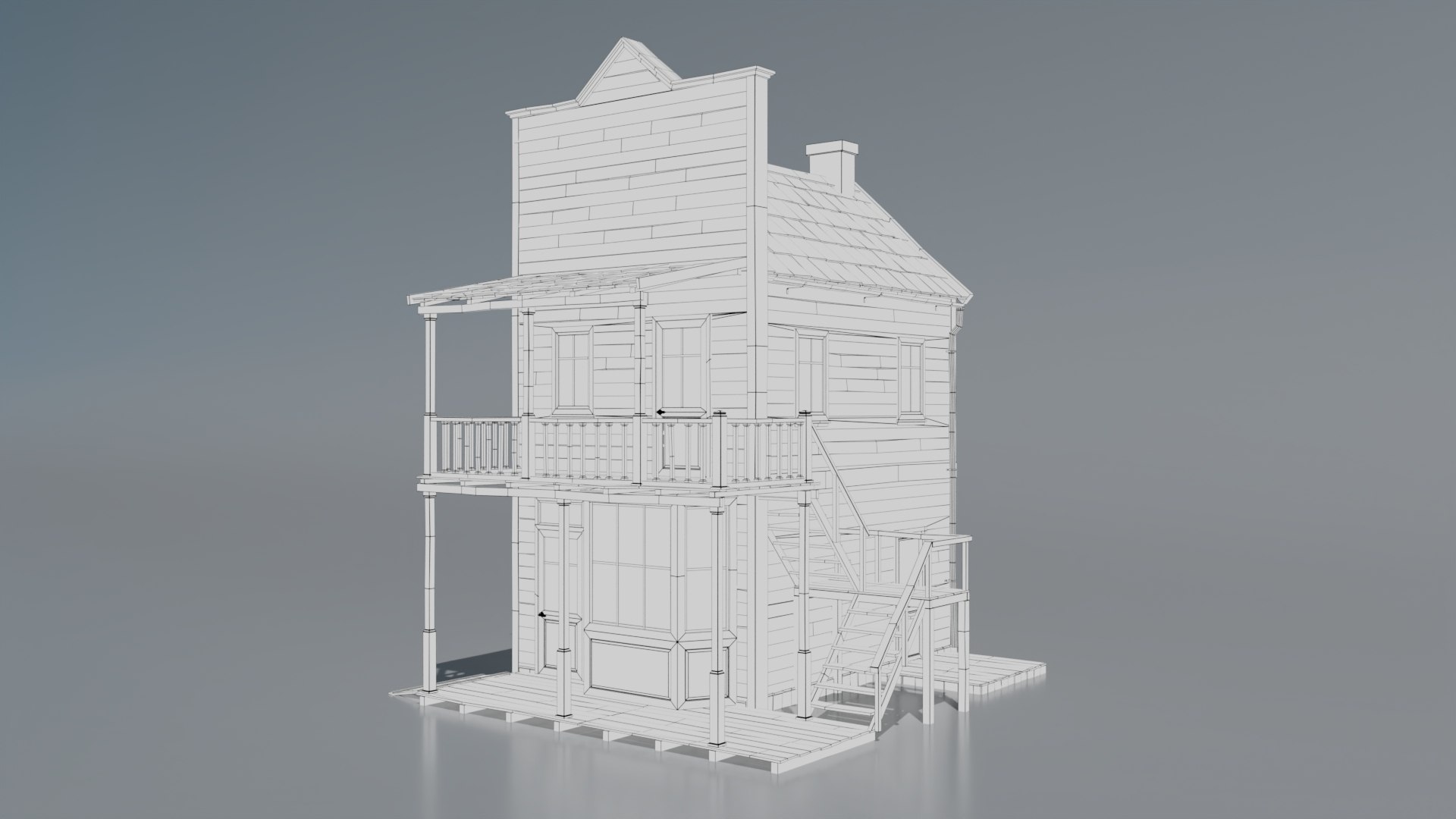 Medieval Building Model - TurboSquid 2327299