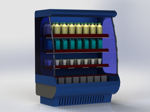 showcase store 3d model