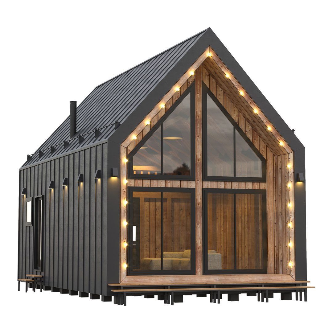 Country House Barn House 3D Model - TurboSquid 2131986