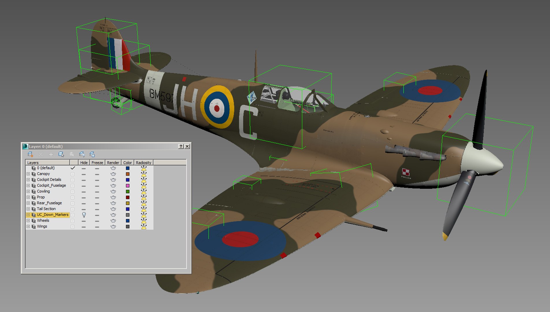 3d spitfire vb