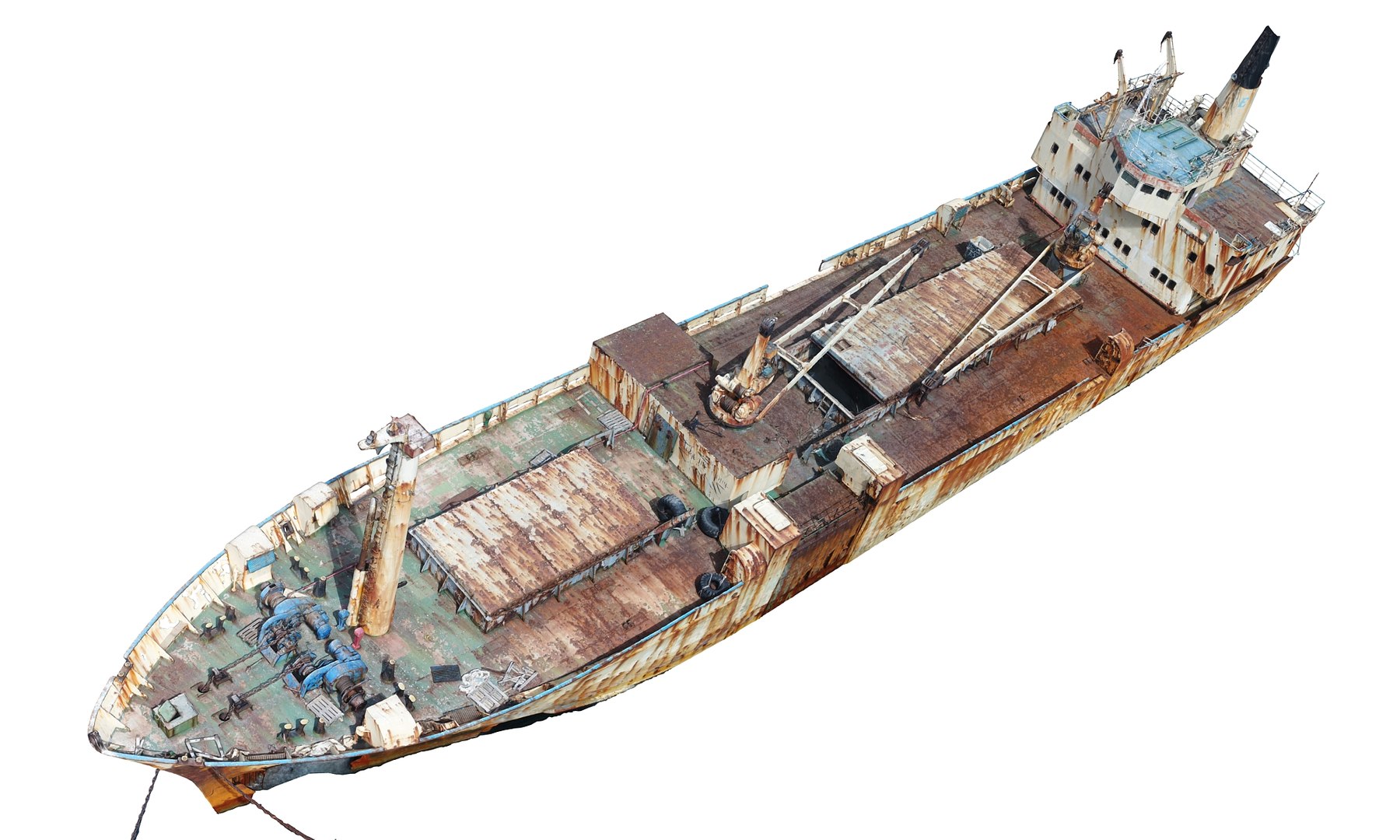 3D Shipwreck Scan 16K - TurboSquid 1825694