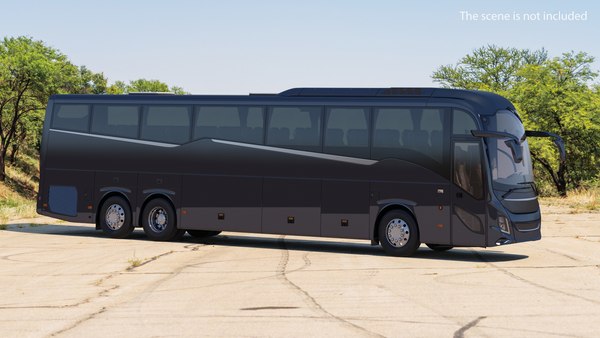 Luxury coach tour bus 3D model - TurboSquid 1528492