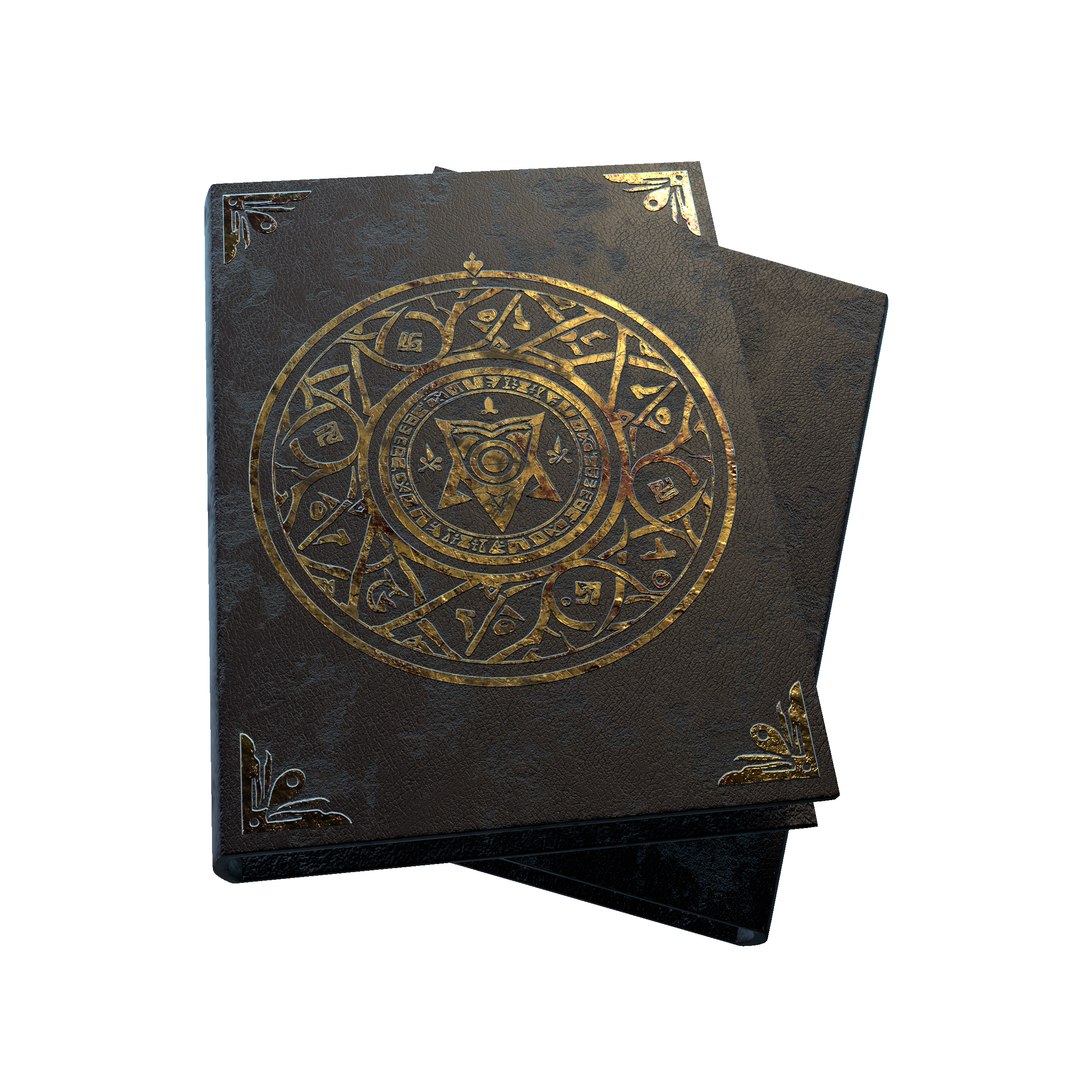 Ancient Magic Book - Game-Ready 3D Asset 3D Model - TurboSquid 2365770