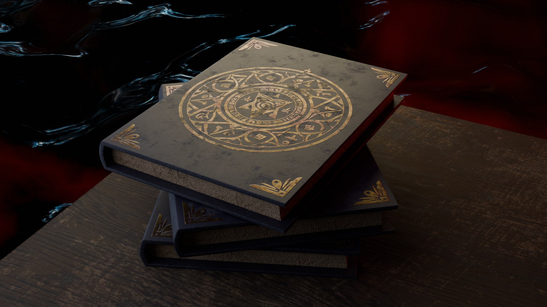 Ancient Magic Book - Game-Ready 3D Asset 3D Model - TurboSquid 2365770