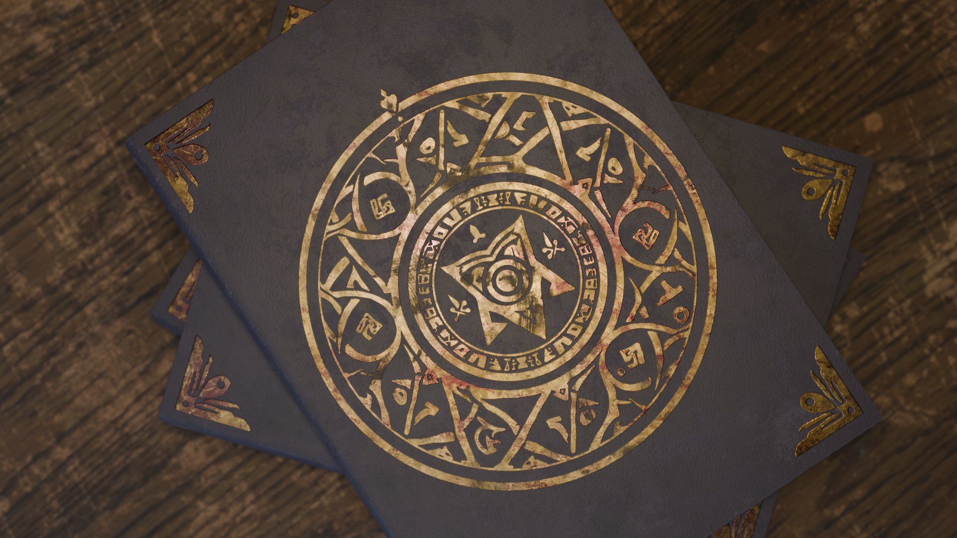 Ancient Magic Book - Game-Ready 3D Asset 3D Model - TurboSquid 2365770