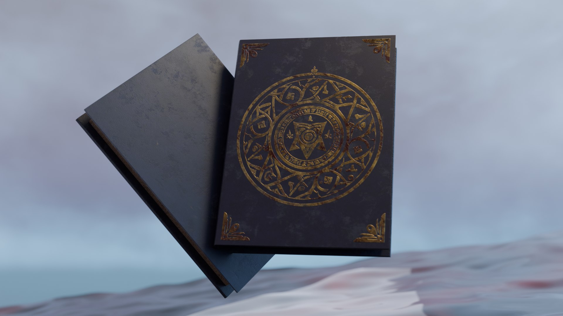 Ancient Magic Book - Game-Ready 3D Asset 3D Model - TurboSquid 2365770
