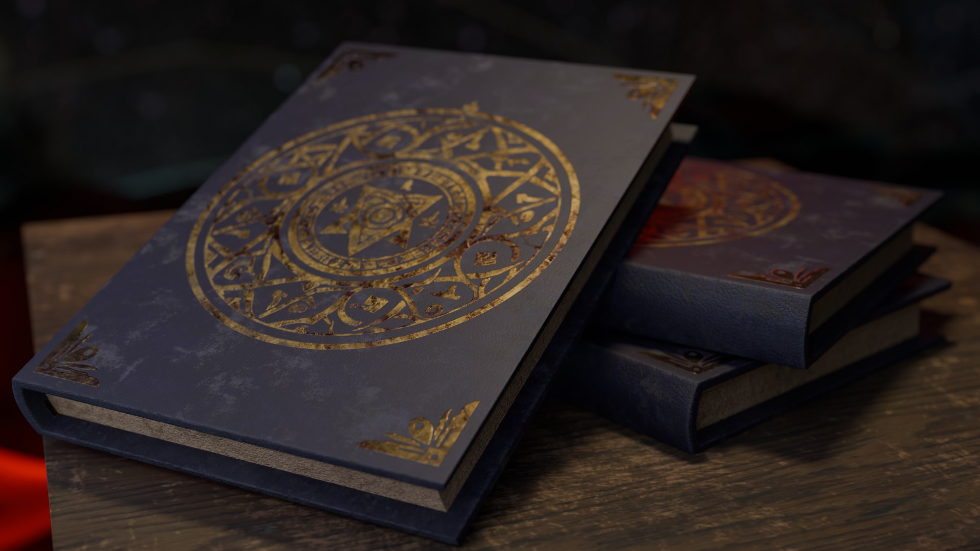 Ancient Magic Book - Game-Ready 3D Asset 3D Model - TurboSquid 2365770