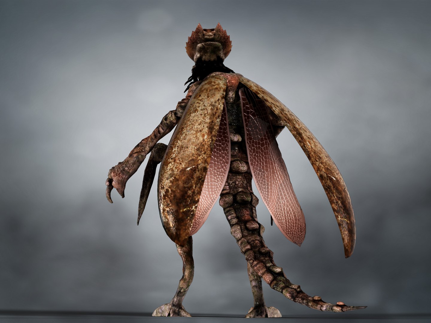3D Insectoid Monster Model - TurboSquid 2401235