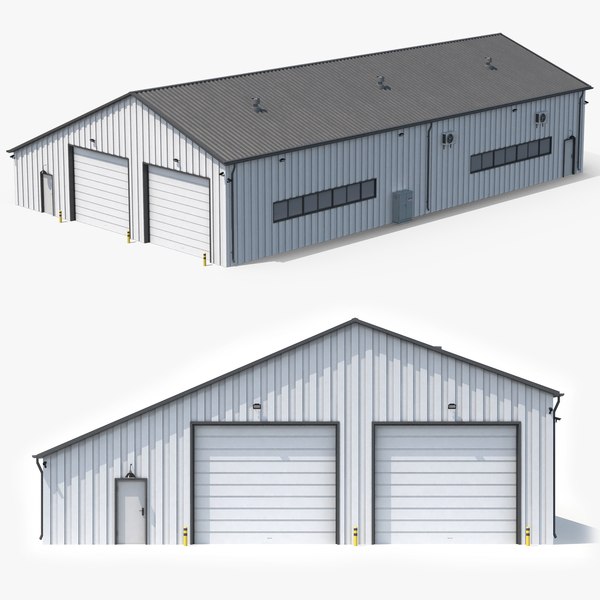 Storage Facility 3D Models for Download | TurboSquid