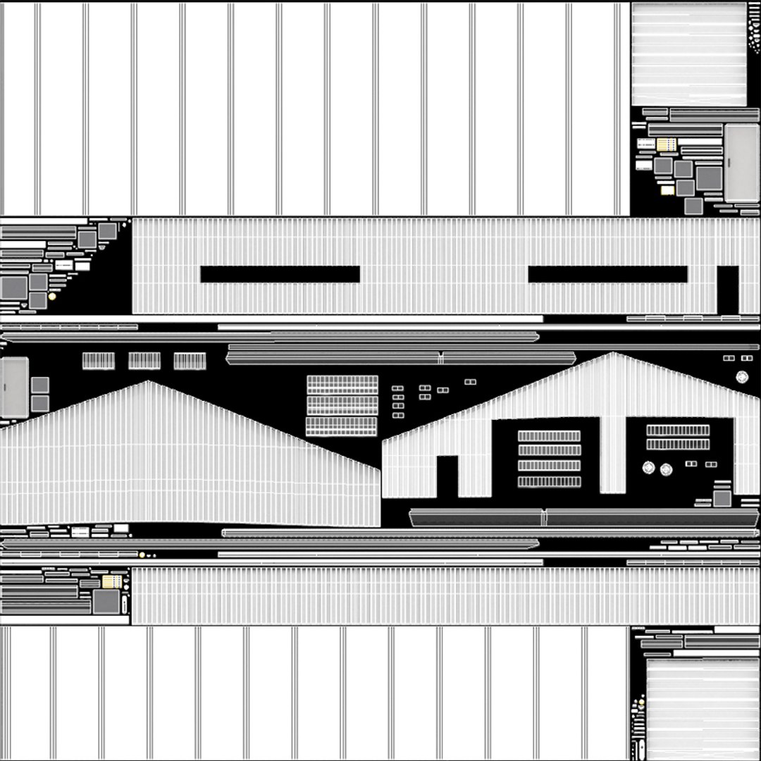3D Industrial Building 33 Model - TurboSquid 2304032