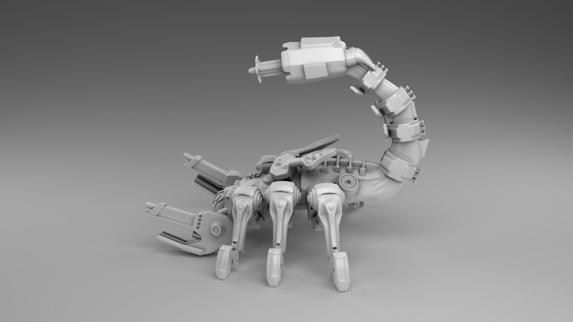 3D Model Robot Scorpio - TurboSquid 1671270