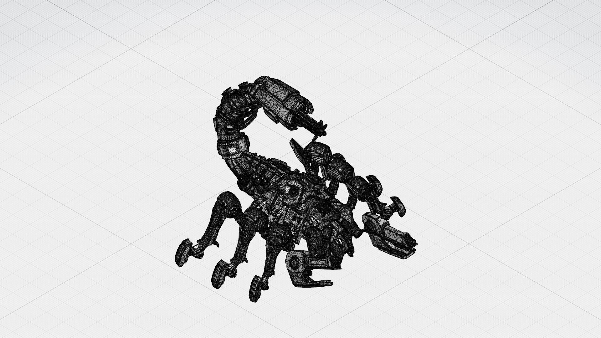 3D Model Robot Scorpio - TurboSquid 1671270