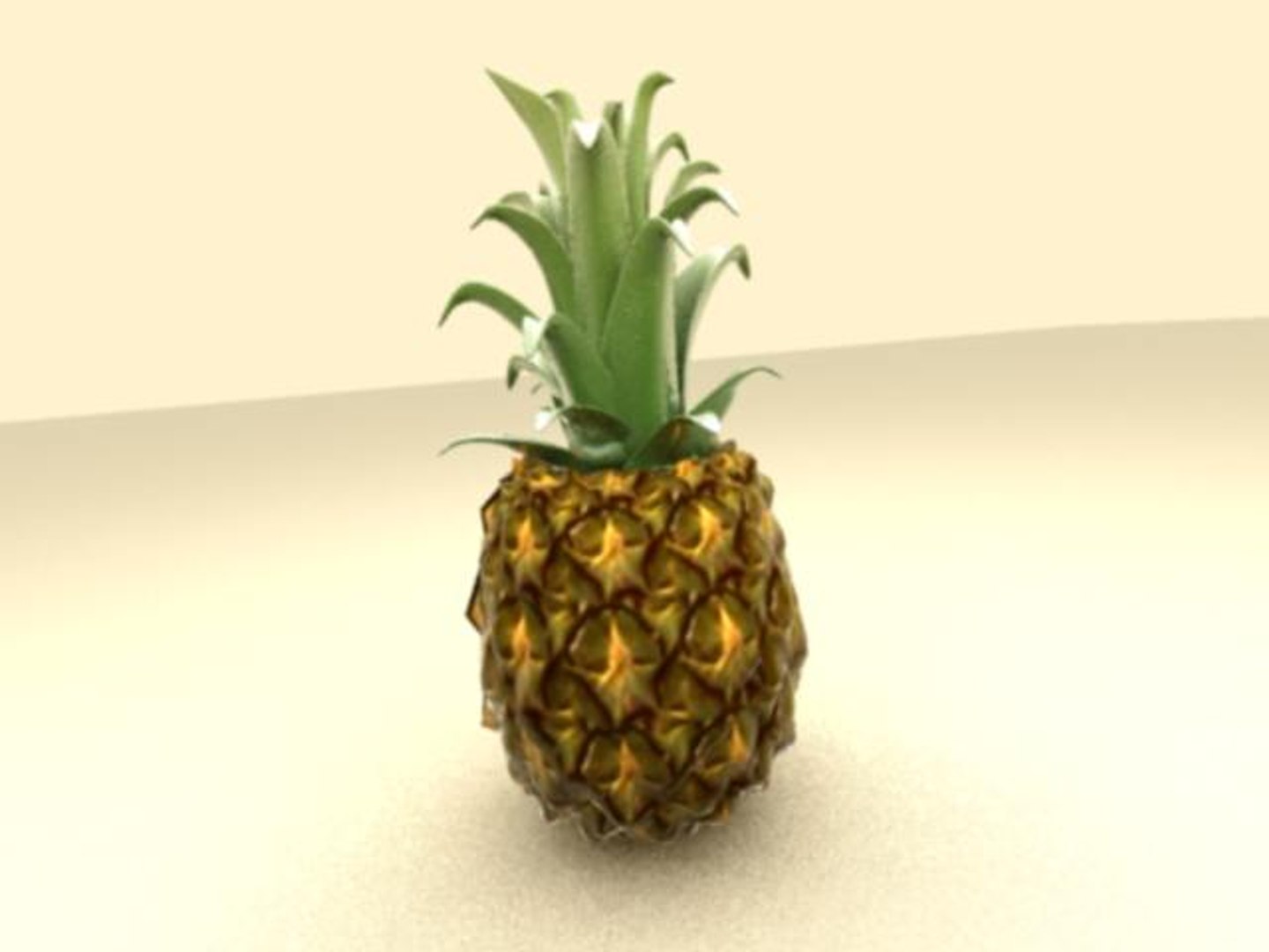 3ds Max Photo-realistic Pineapple