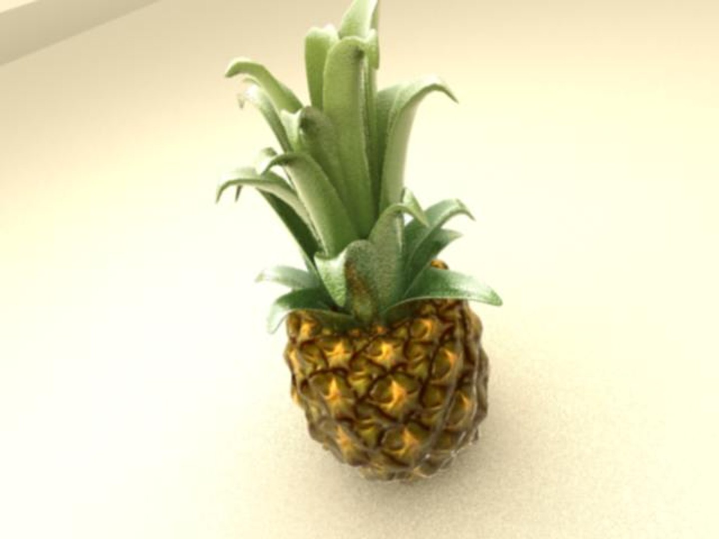 3ds Max Photo-realistic Pineapple