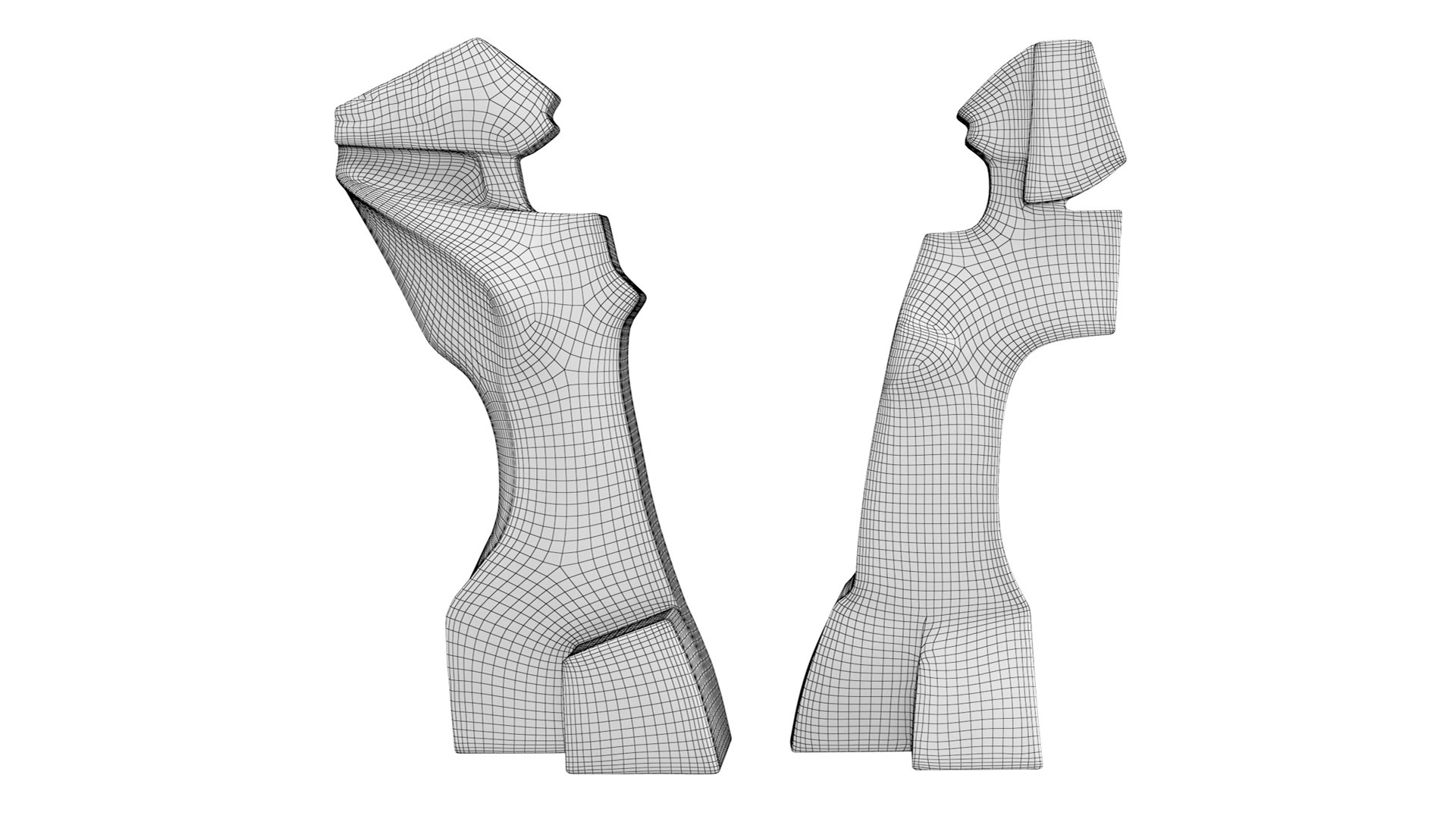 3D Model Abstract Sculptures By Alied Nyp-Holman - TurboSquid 2358056