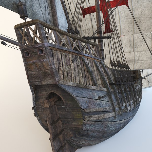 Navio Santa Maria Modelo 3D - TurboSquid 751293