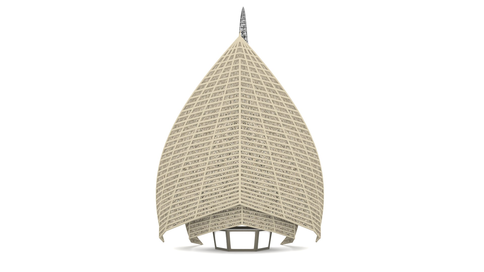 Sail Tower Model - TurboSquid 2418326