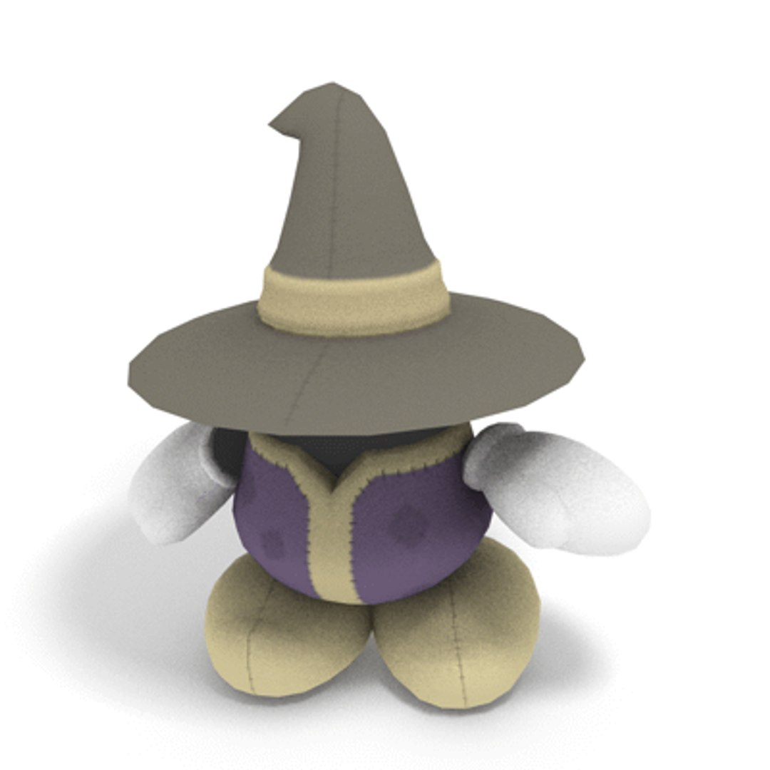 3d Model Mage Plushie