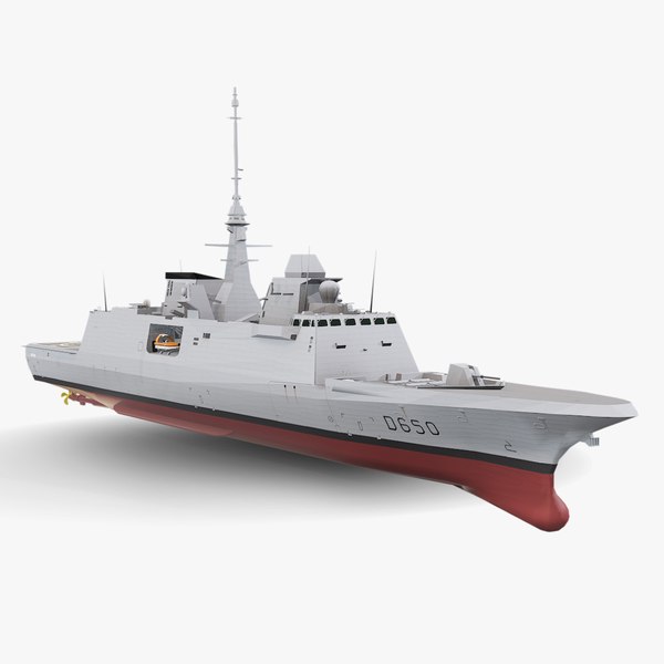 Aquitaine frigate Modelo 3D - TurboSquid 1980380