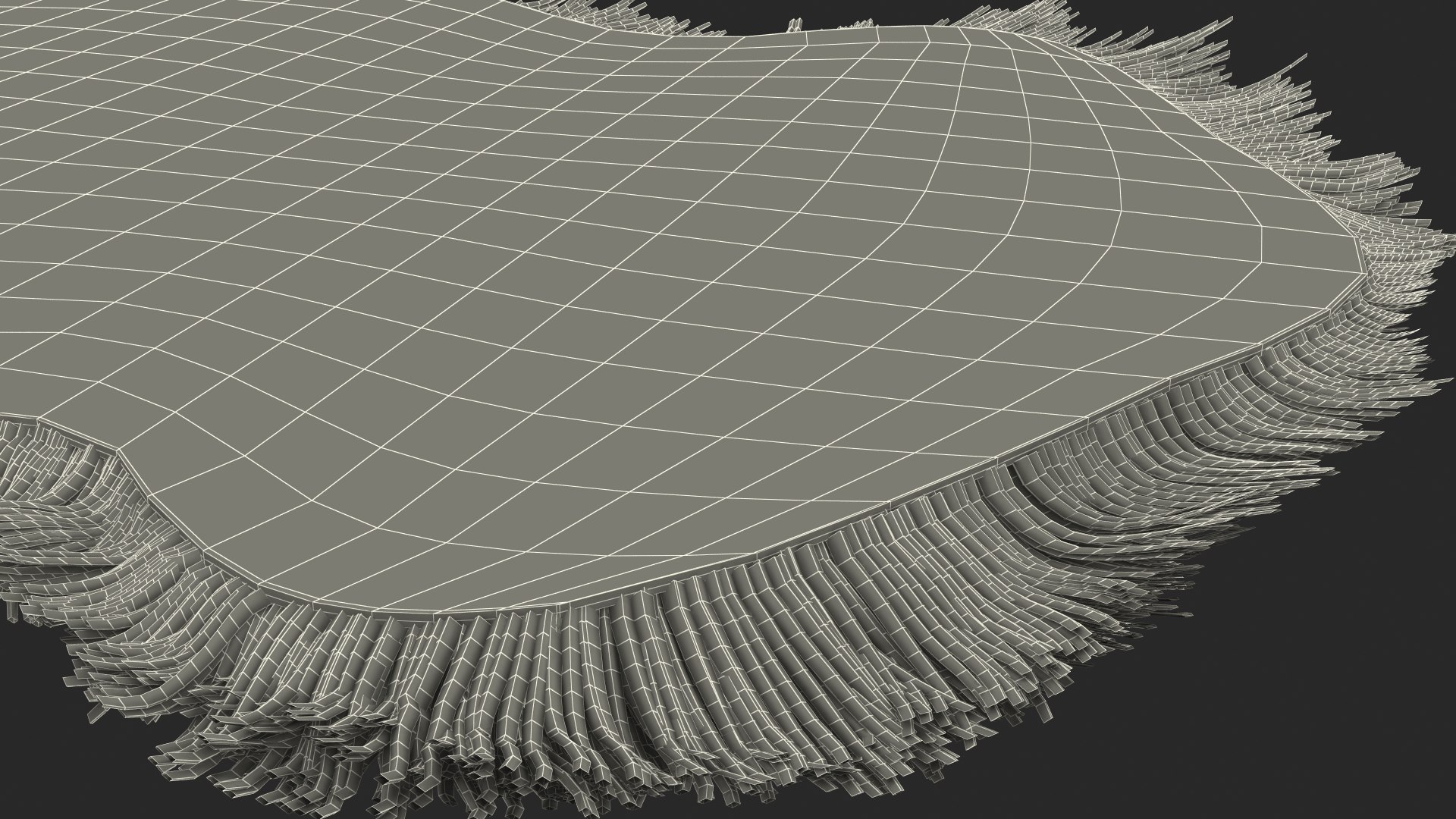 3D Natural Sheepskin Rug Grey Fur - TurboSquid 1828890