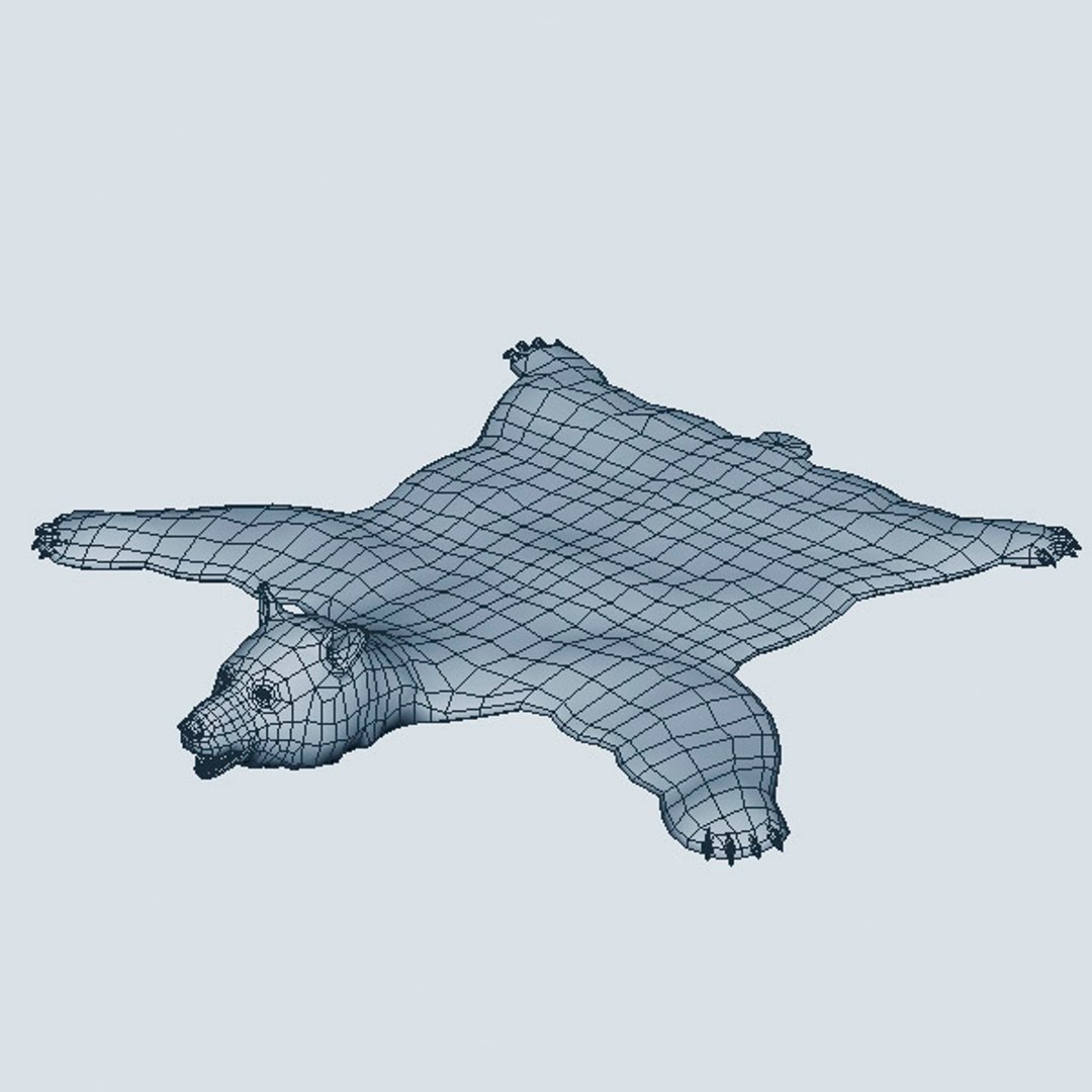 3ds Max Bear Skin