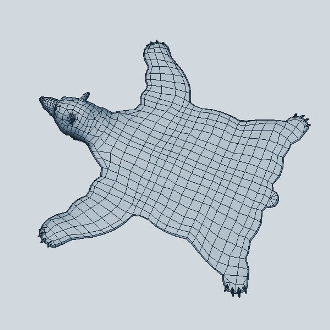 3ds Max Bear Skin