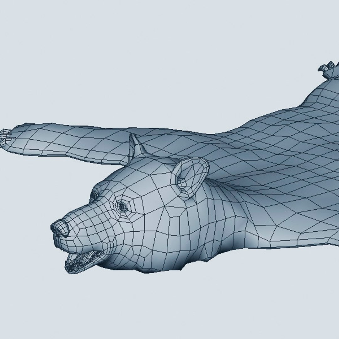 3ds Max Bear Skin