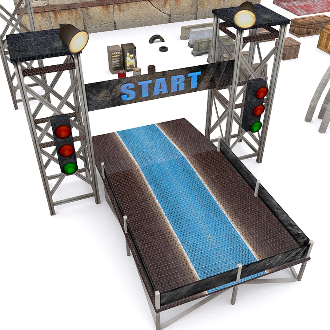 3D Car Props Model - TurboSquid 1307947