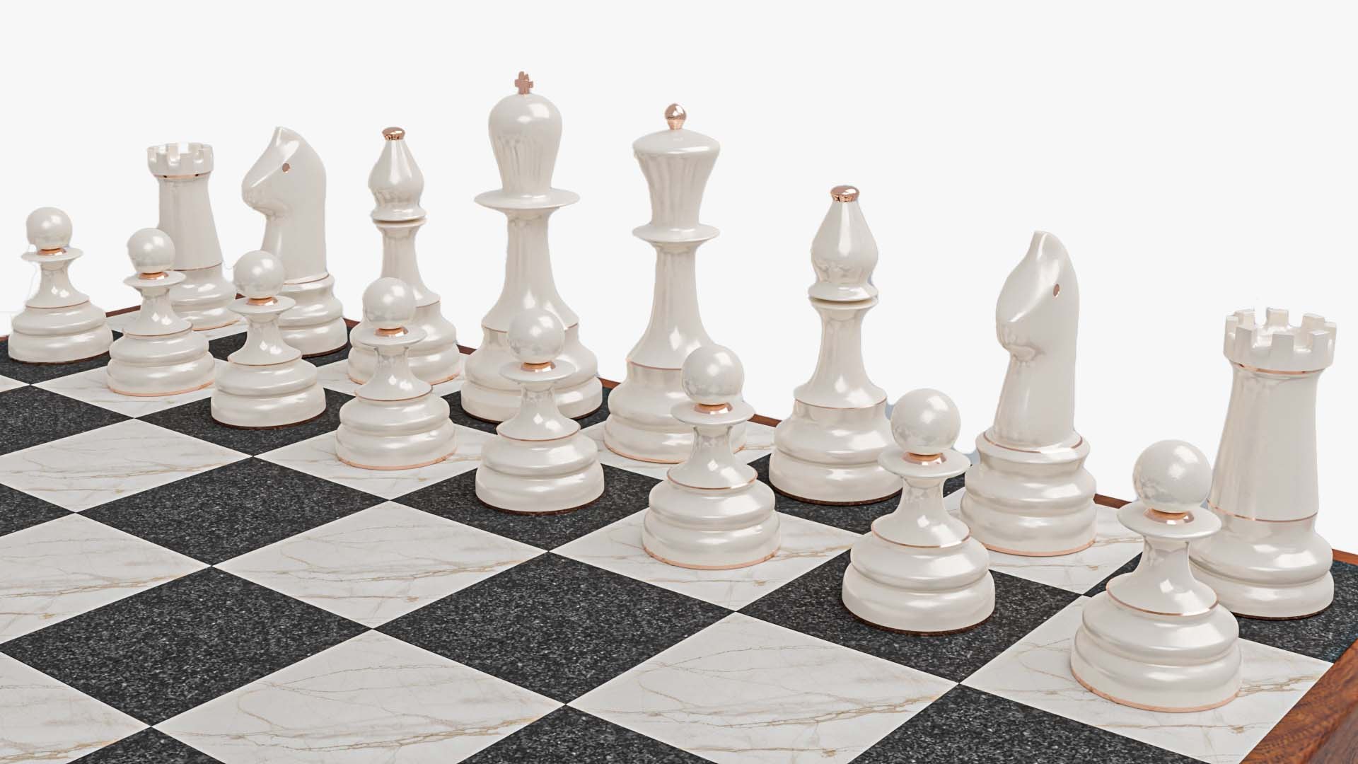 Chess 3D Model - TurboSquid 2288661