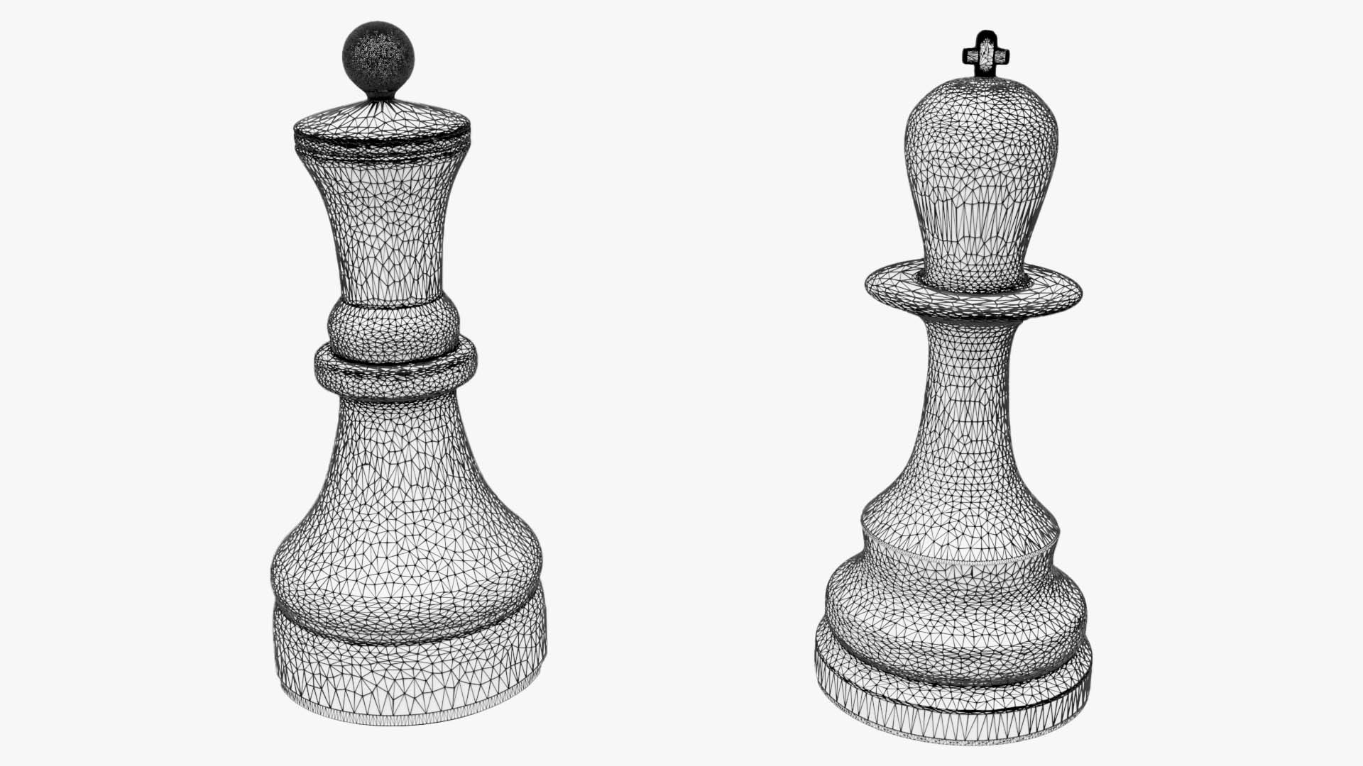 Chess 3D Model - TurboSquid 2288661