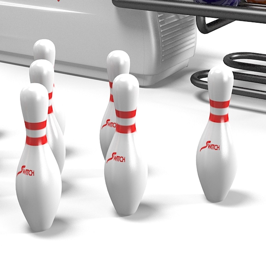 Amf Qubica Bowling 3d Max