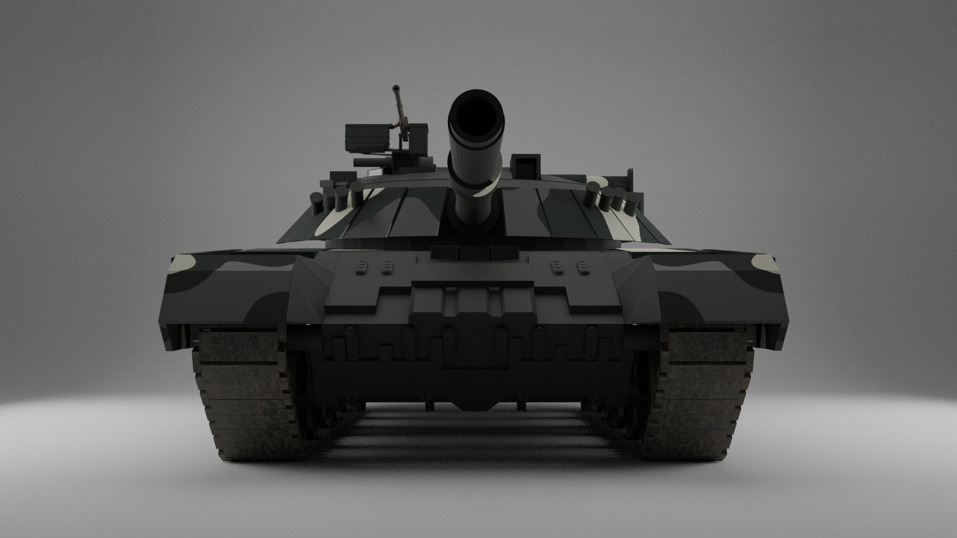 3D Model T80 Russian Main Battle Tank - TurboSquid 1818301
