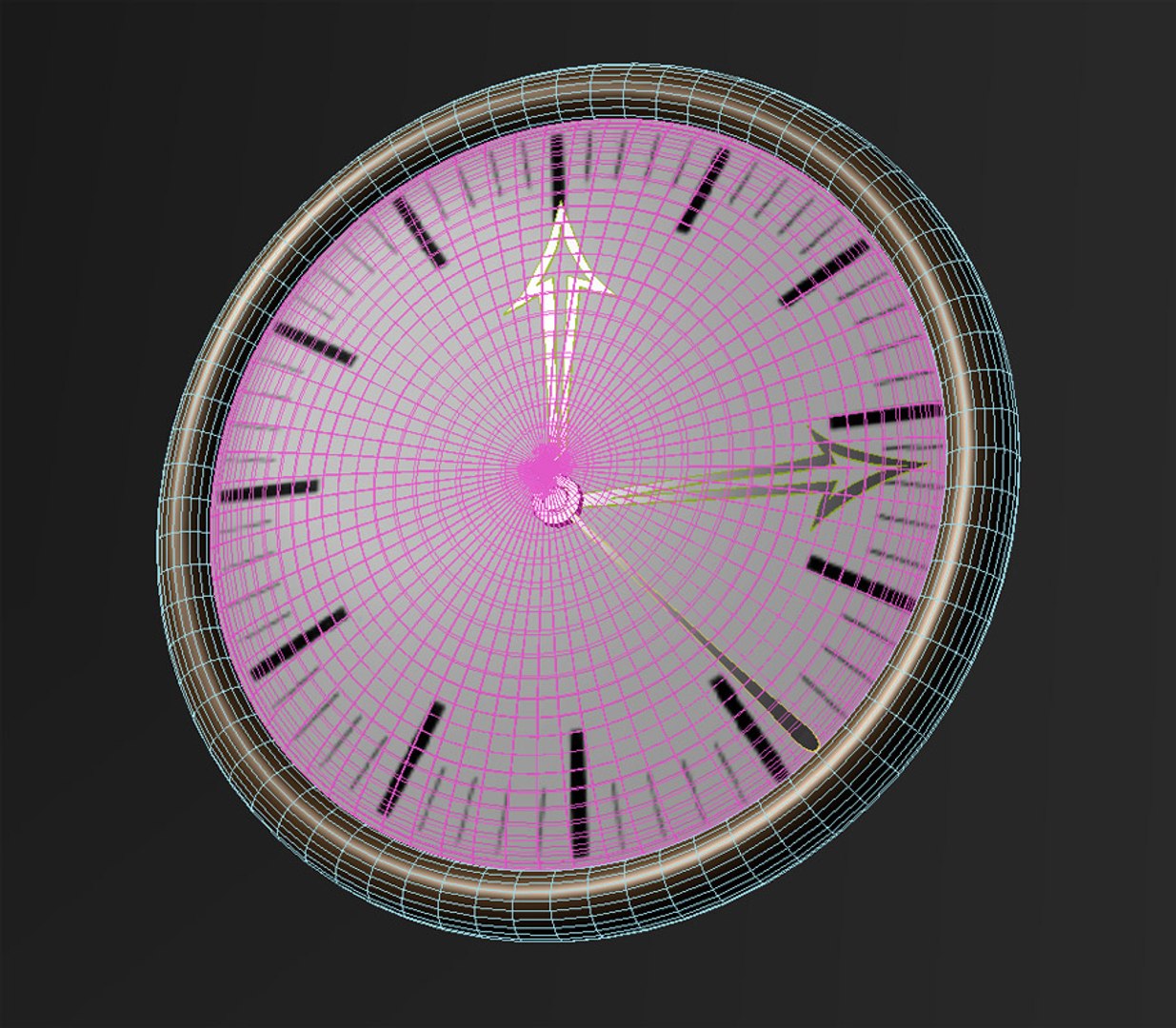 Free 3ds Mode Wall Clock