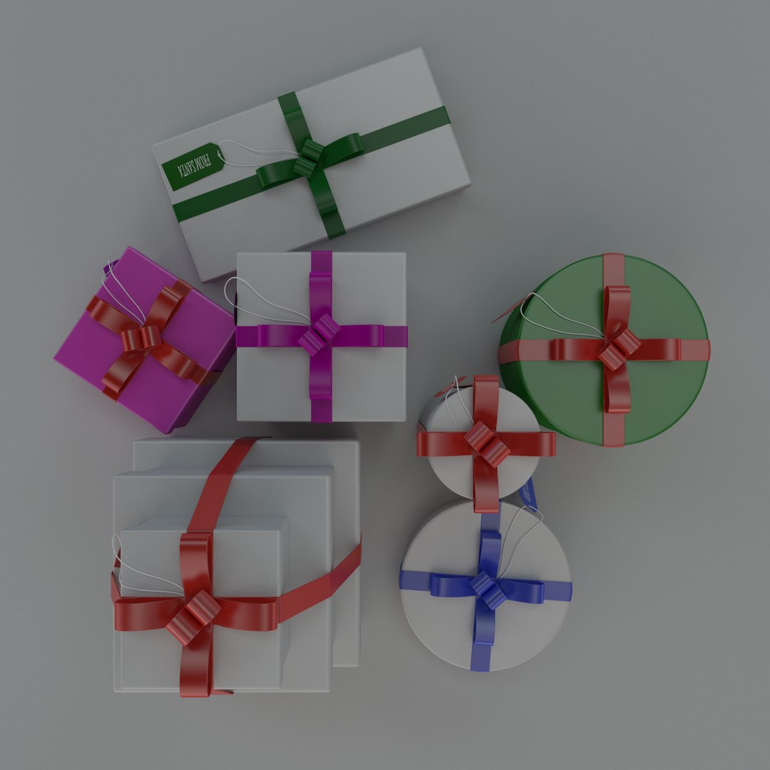 Presents Gifts Christmas Obj