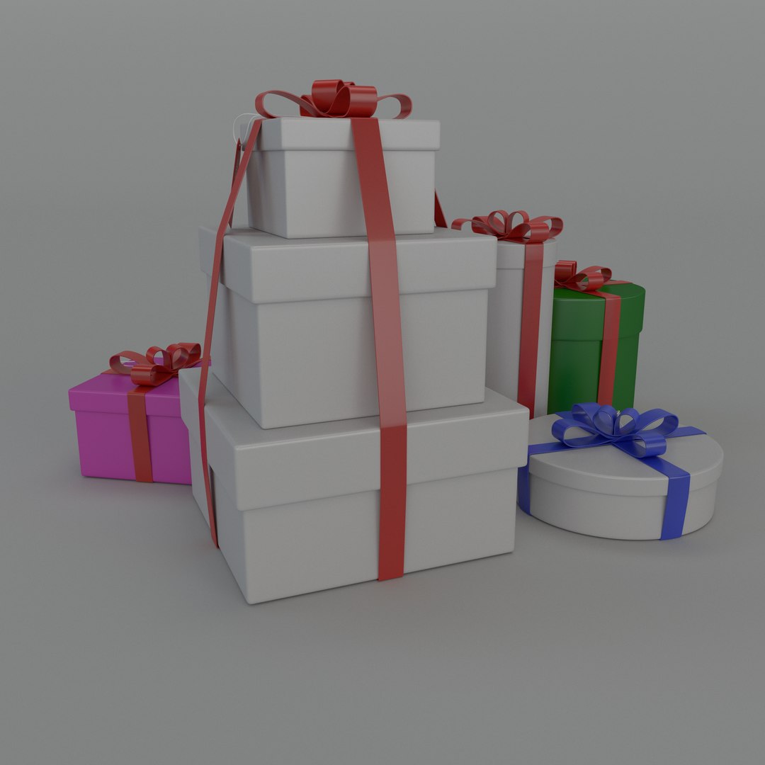 Presents Gifts Christmas Obj