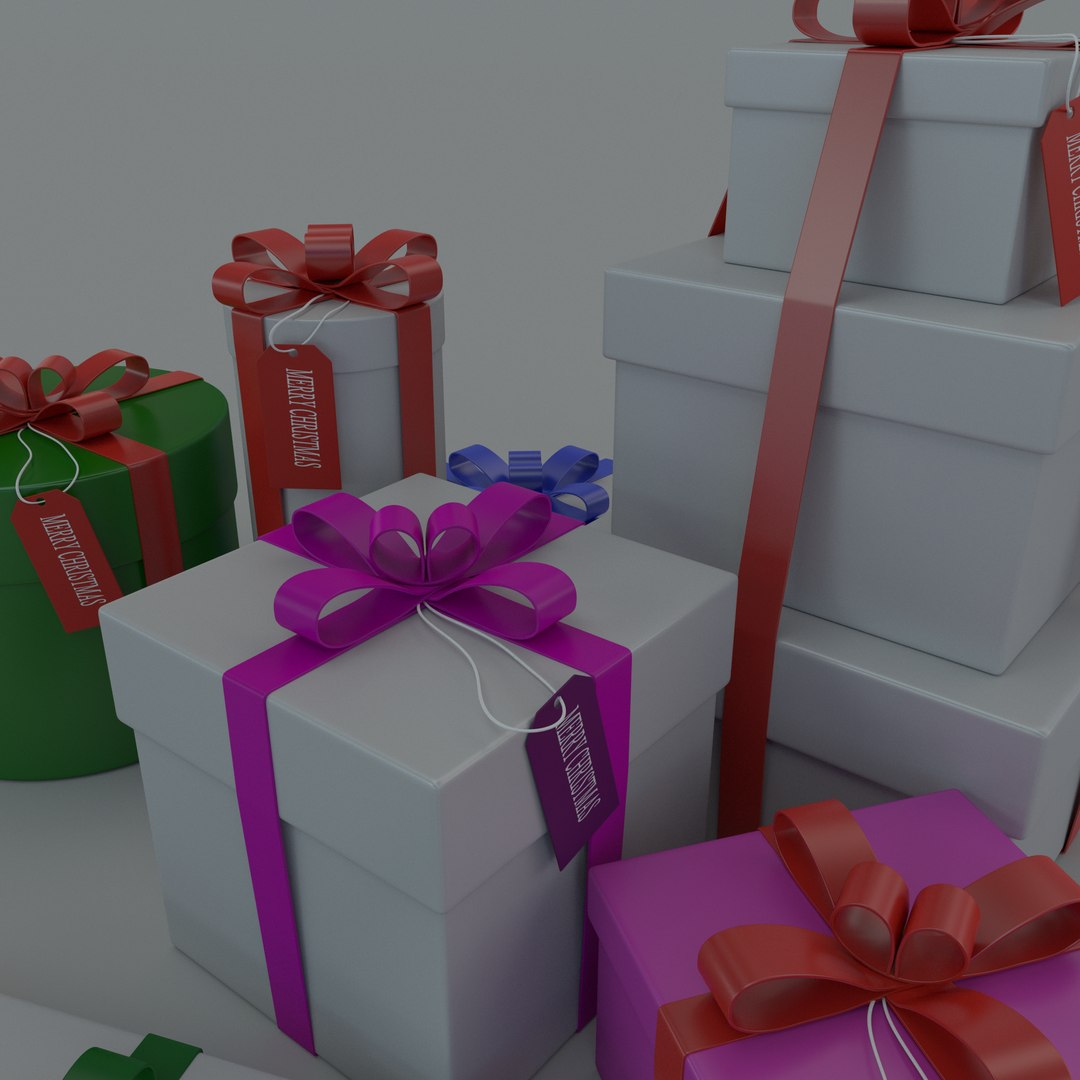 Presents Gifts Christmas Obj