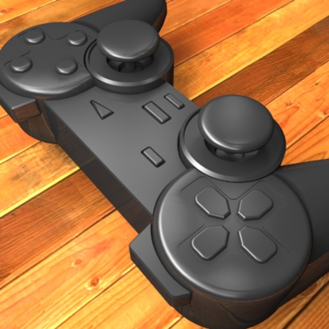 3d Video Controller Ps2 Model