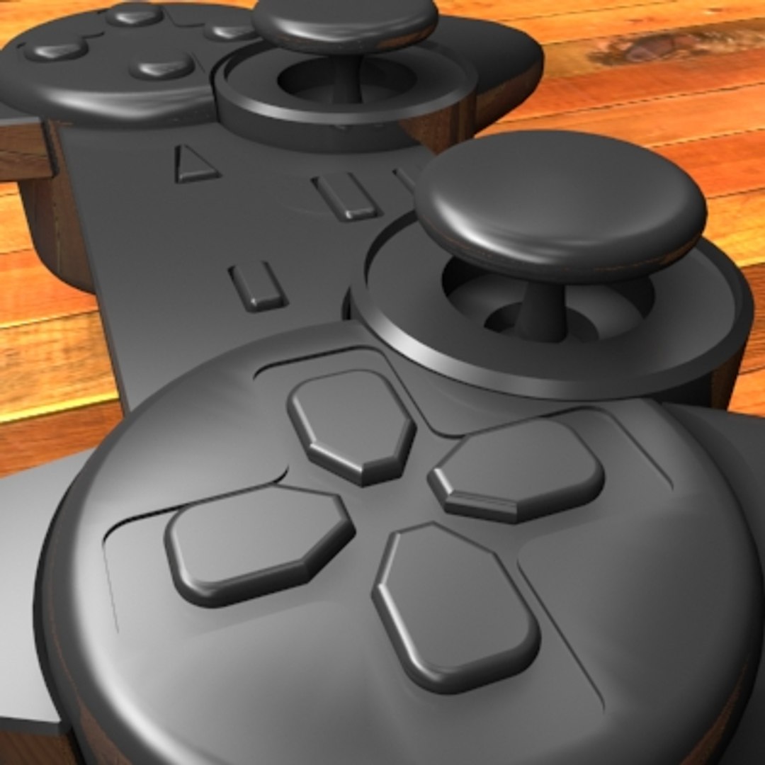 3d Video Controller Ps2 Model