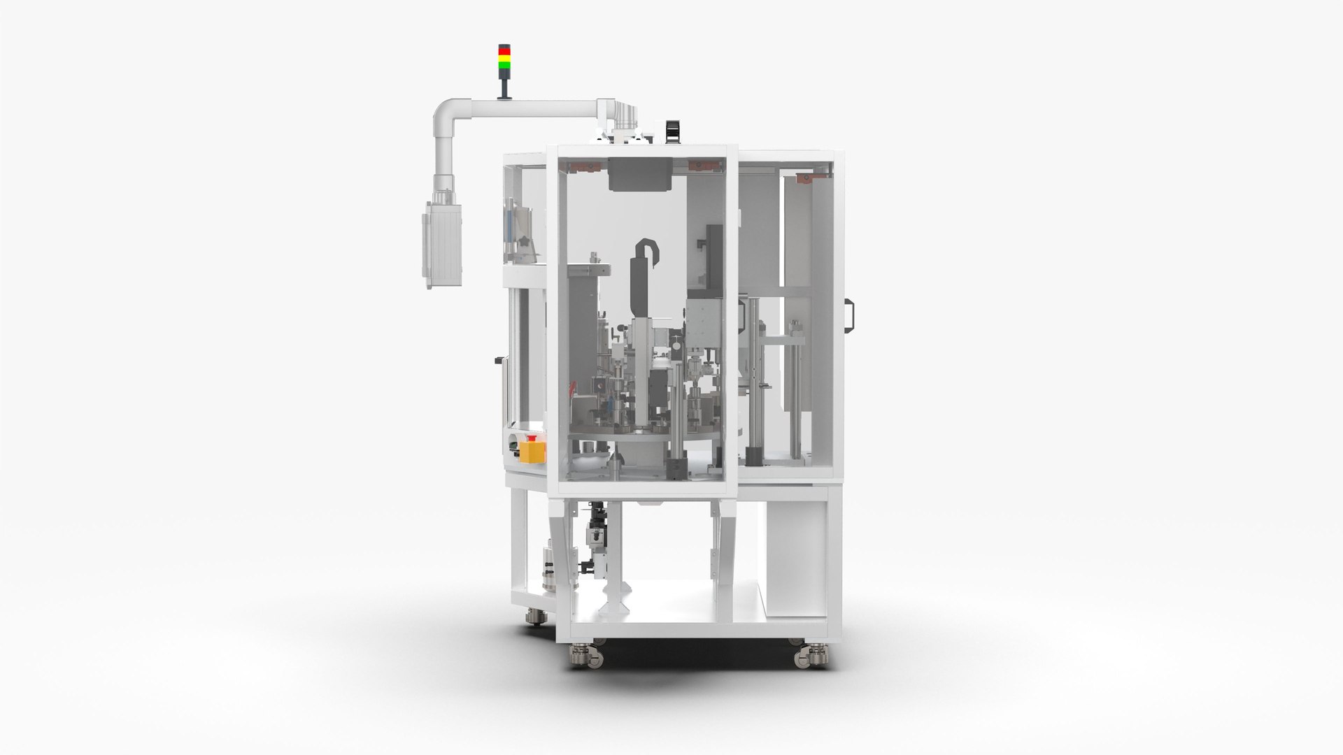 3D Model Full Automatic Motor Rotor Magnetization And Synthesis Machine ...