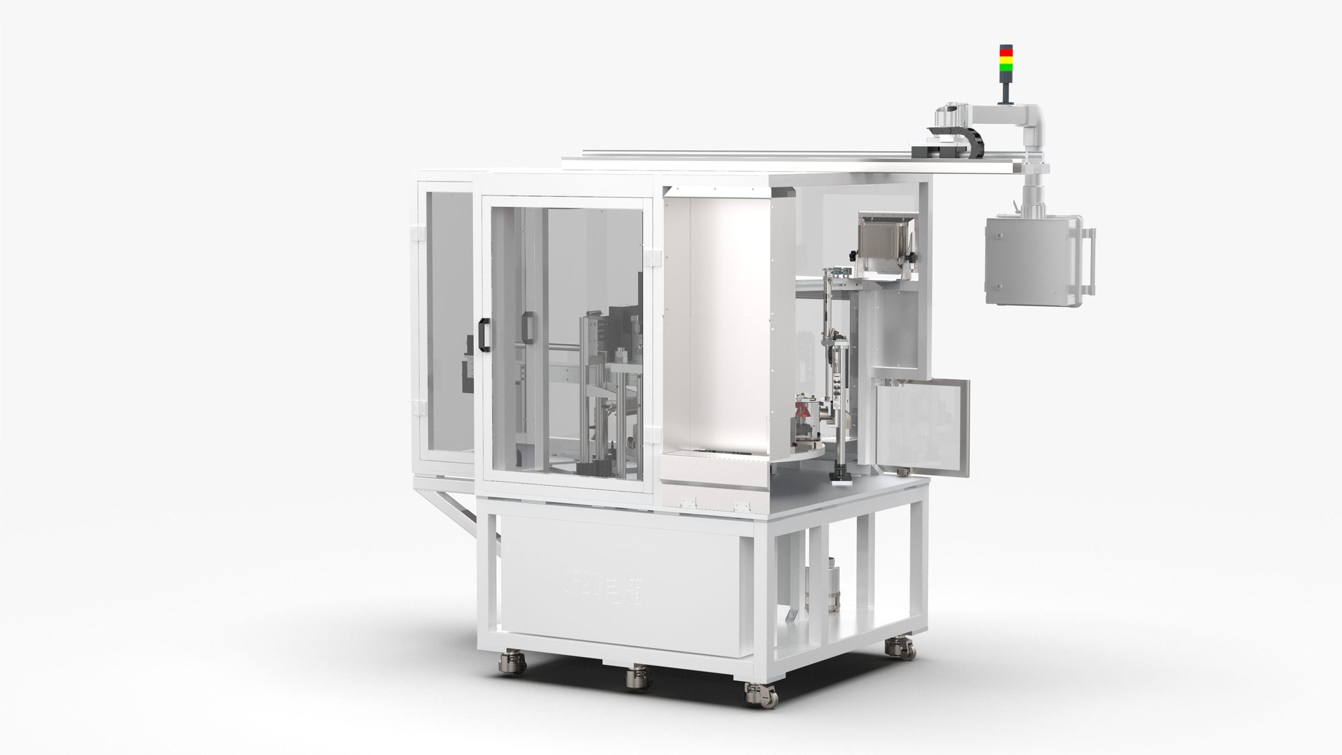 3D Model Full Automatic Motor Rotor Magnetization And Synthesis Machine ...