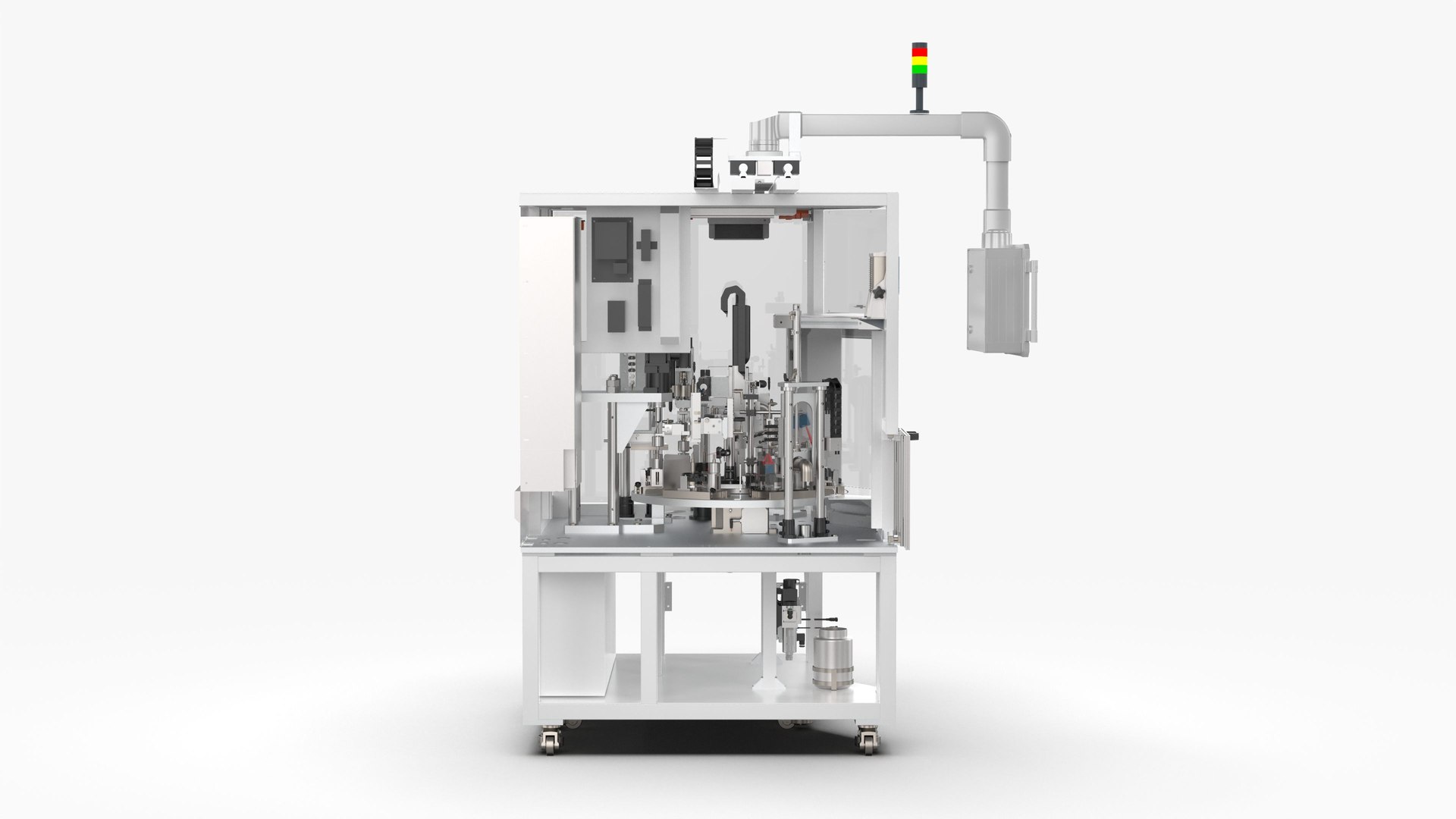 3D Model Full Automatic Motor Rotor Magnetization And Synthesis Machine ...