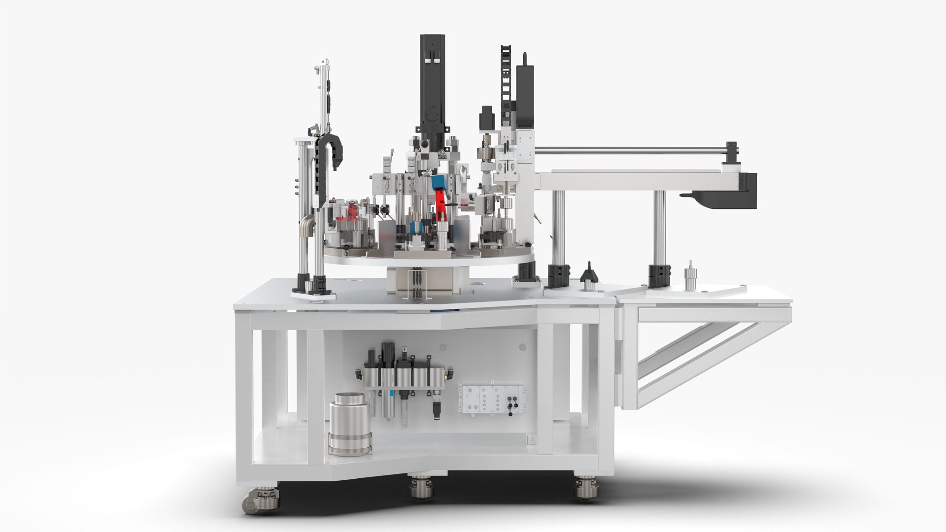 3D Model Full Automatic Motor Rotor Magnetization And Synthesis Machine ...