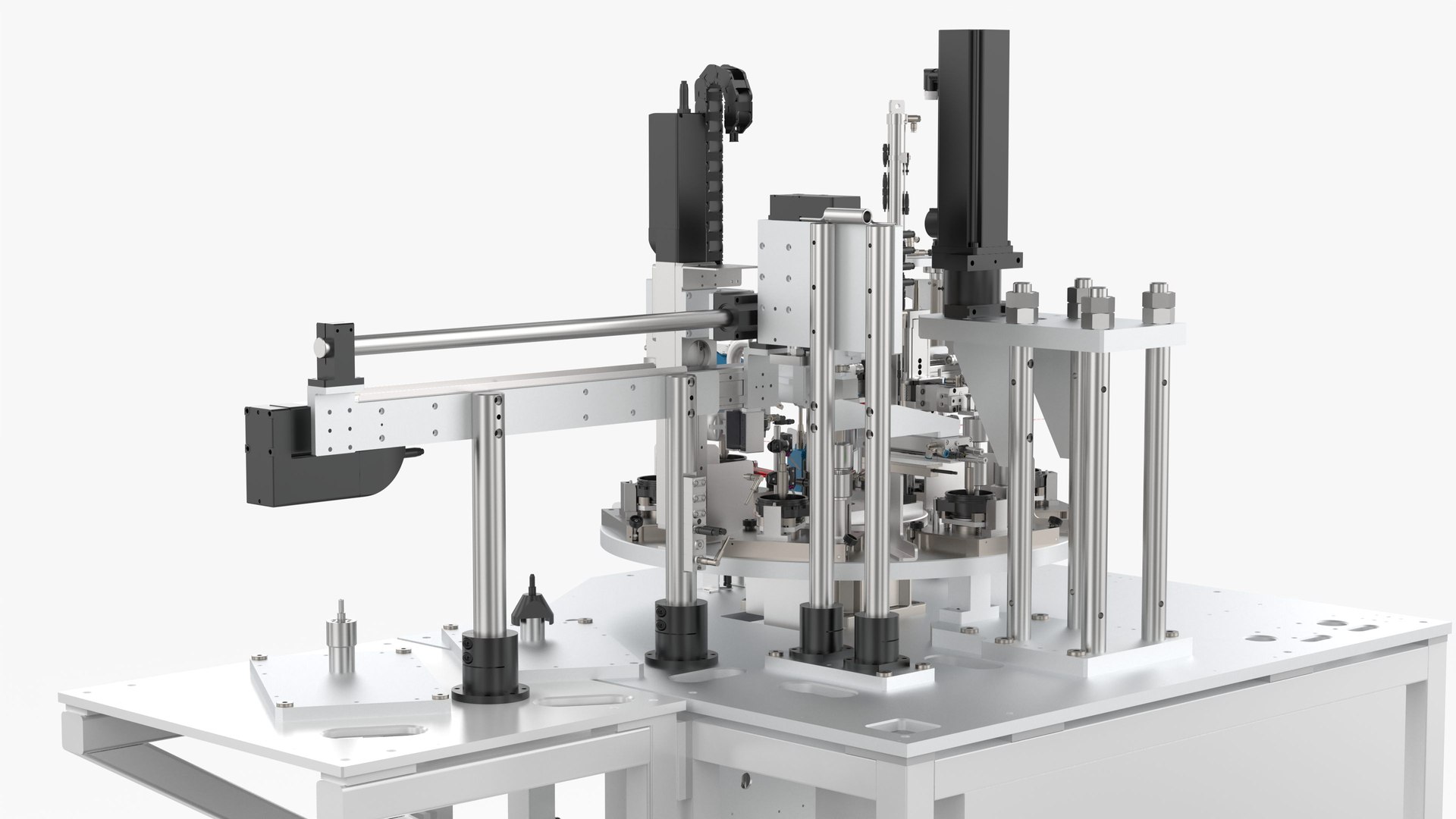 3D Model Full Automatic Motor Rotor Magnetization And Synthesis Machine ...