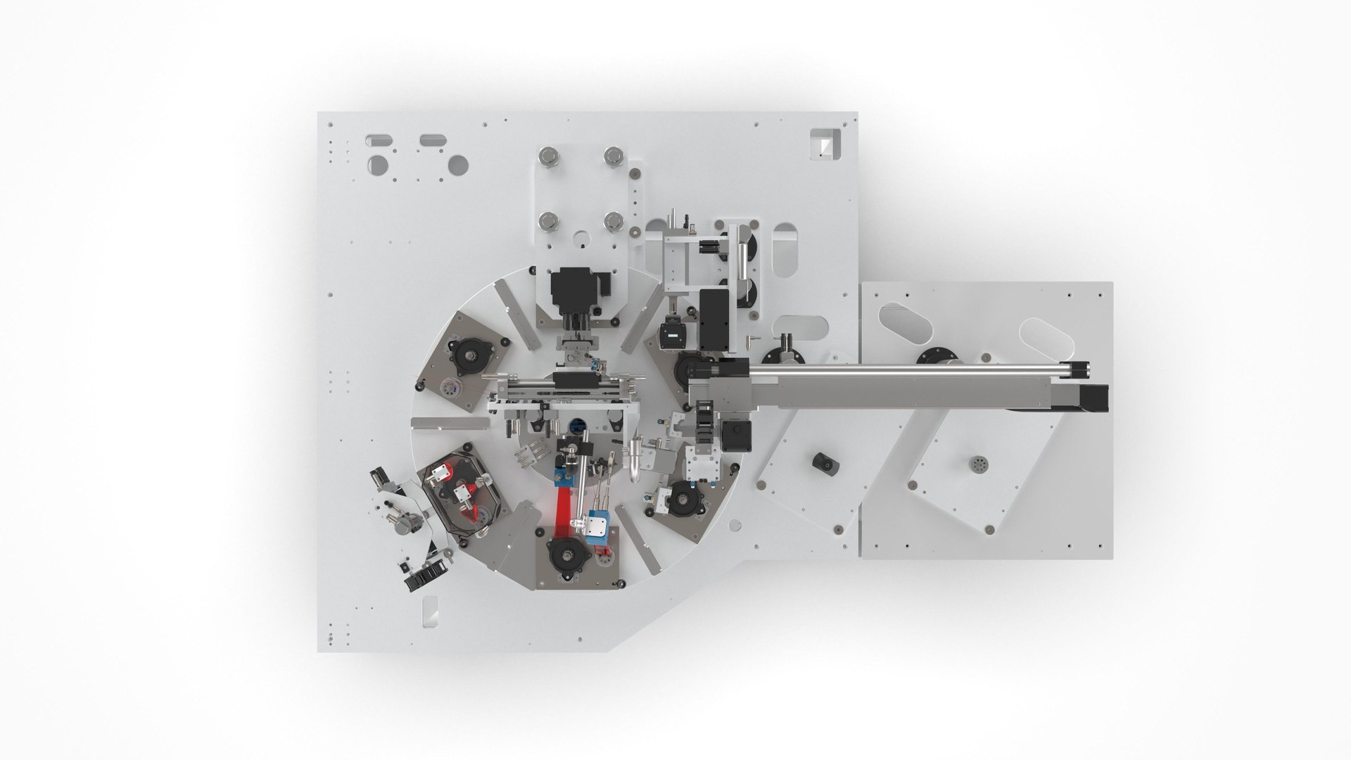 3D Model Full Automatic Motor Rotor Magnetization And Synthesis Machine ...