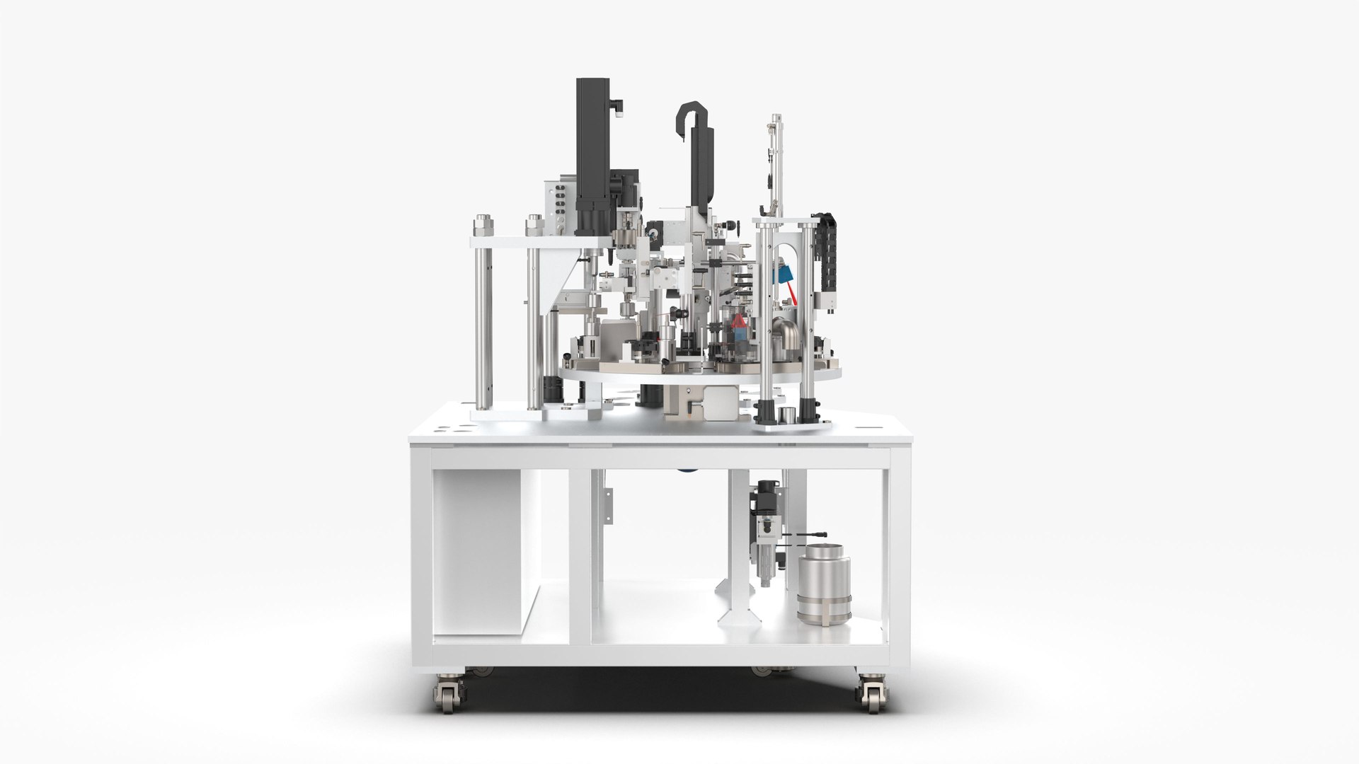 3D Model Full Automatic Motor Rotor Magnetization And Synthesis Machine ...