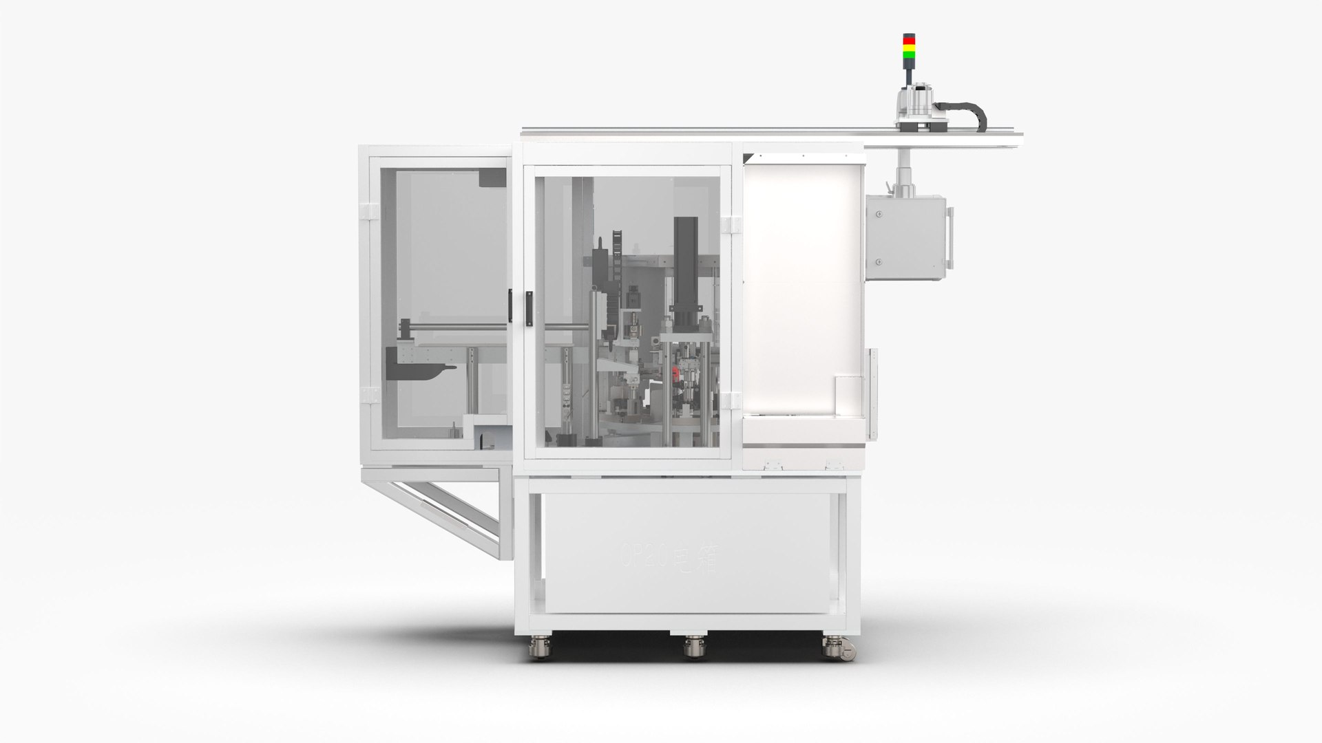 3D Model Full Automatic Motor Rotor Magnetization And Synthesis Machine ...