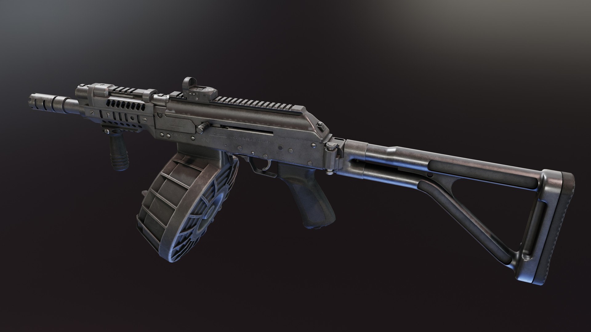 Saiga 12 Custom 3D Model - TurboSquid 2184336