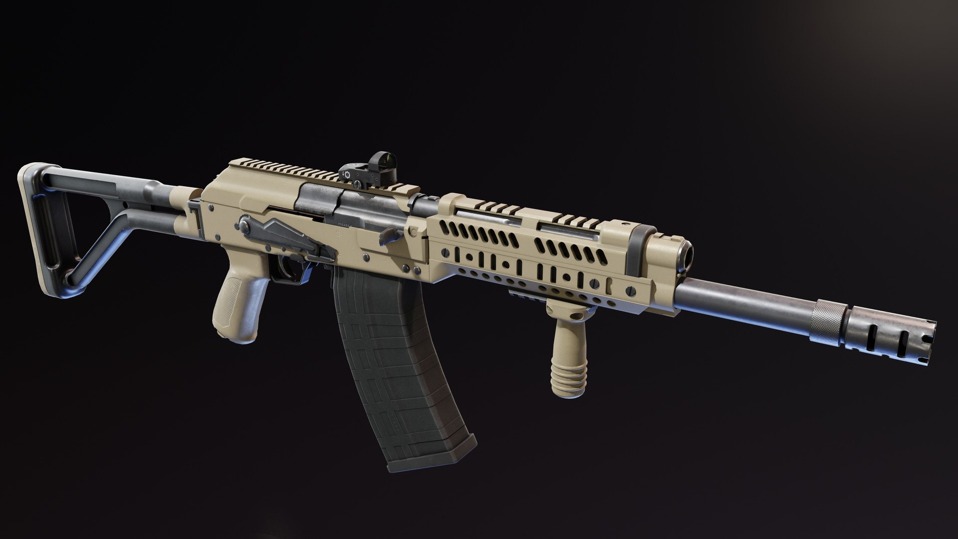 Saiga 12 Custom 3D Model - TurboSquid 2184336