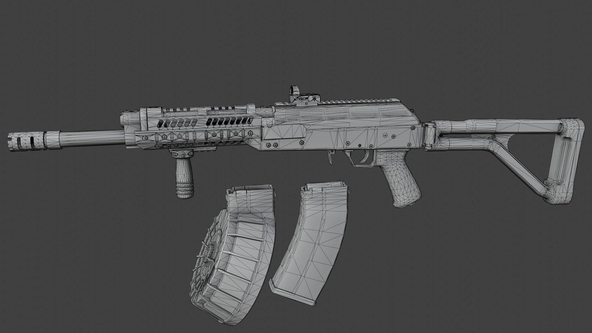 Saiga 12 Custom 3D Model - TurboSquid 2184336
