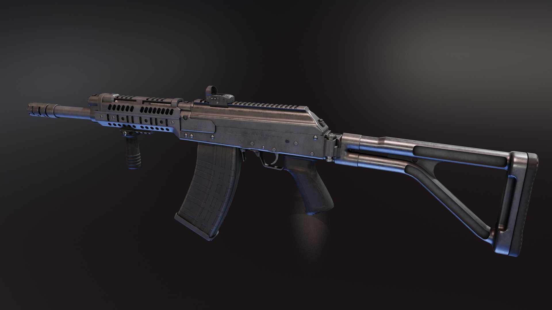Saiga 12 Custom 3D Model - TurboSquid 2184336